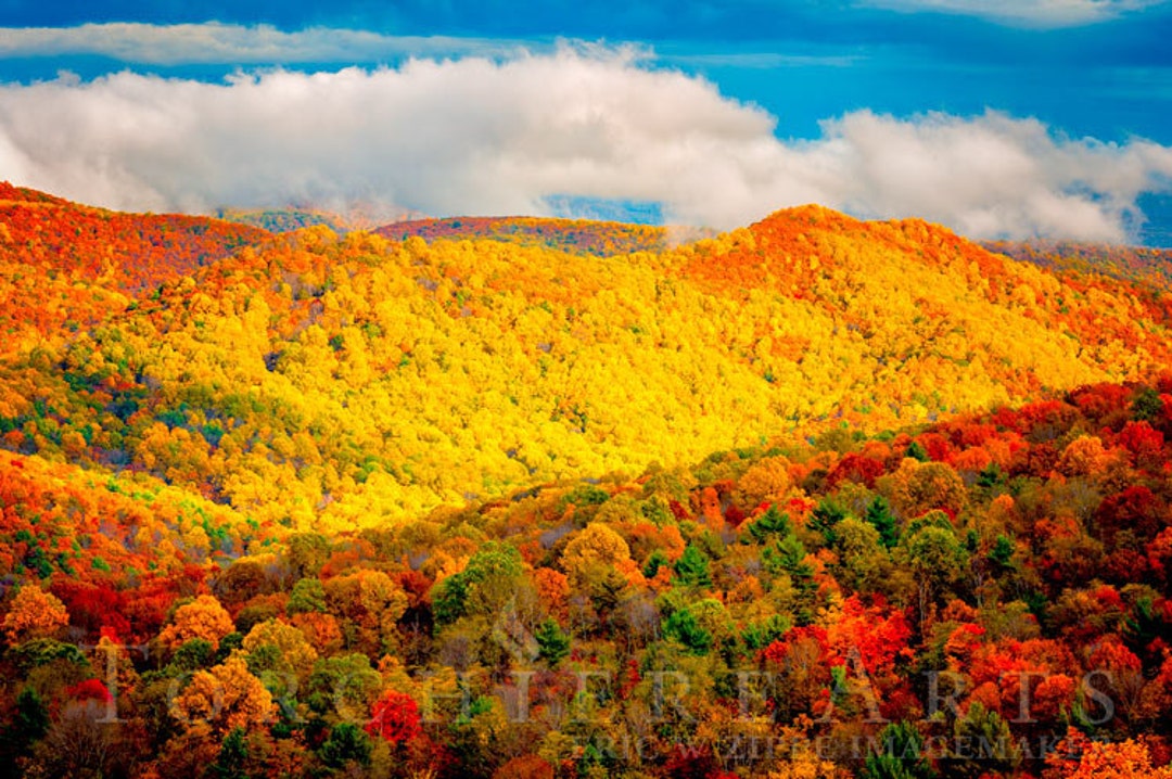 Fall Landscape Photography, Autumn Mountains, Autumn Colors, Shenandoah ...