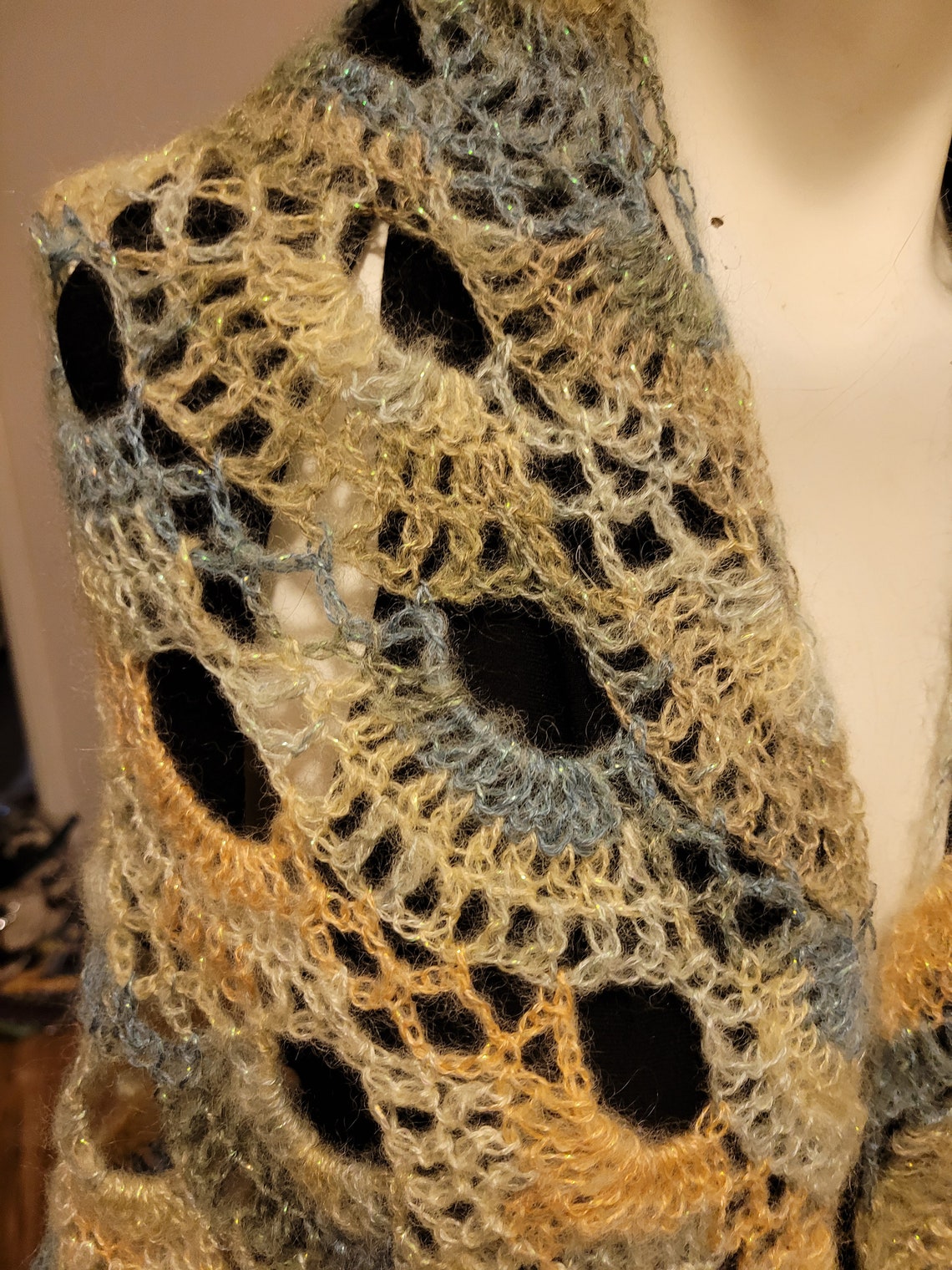Plus Size Mohair Shawl Shrug Wrap Drape - Etsy