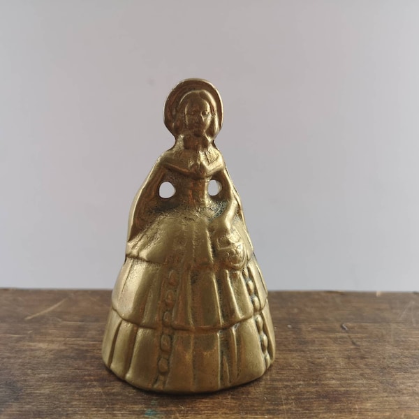 Brass Lady Bell - Etsy