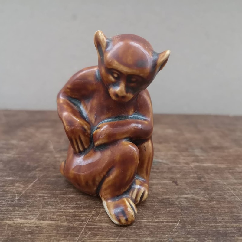Ceramic Monkey - Etsy
