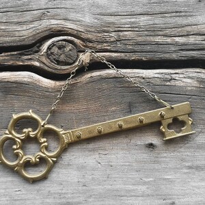 Vintage Brass Key Holder Made in Italy Rustic Key Hanger Brass Key Rack ...