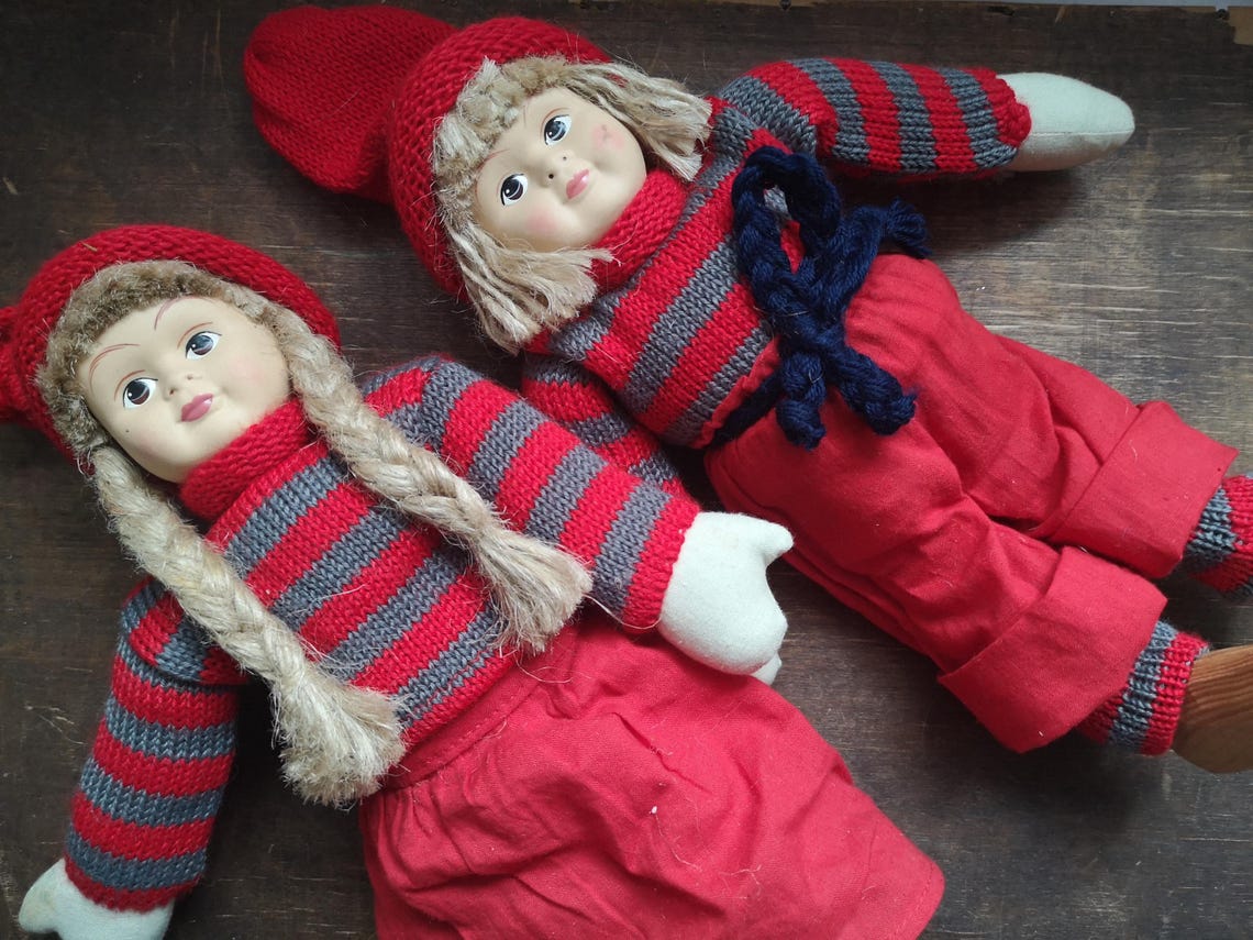 Swedish Christmas Gnome Boy Scandinavian Christmas Doll Pixie Gnome Boy ...