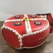 Swedish Folk Flask Hand Stitched Leather Glass Flask Leather Covered ...