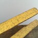 Soviet Vintage Wooden Folding Ruler Yellow Industrial Ruler USSR Era ...