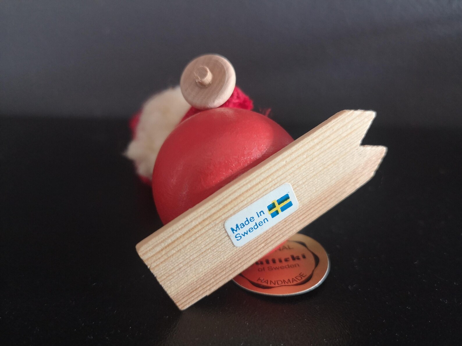 Swedish Tomte Elf by Butticki Christmas Tomte Elf Wooden Skiing Elf ...