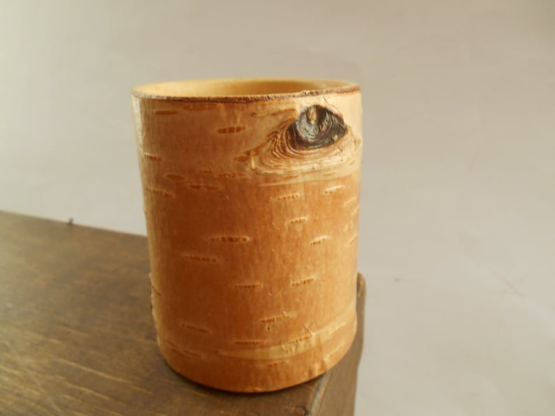 Vintage Swedish Birch Bark Container Small Wooden Container - Etsy