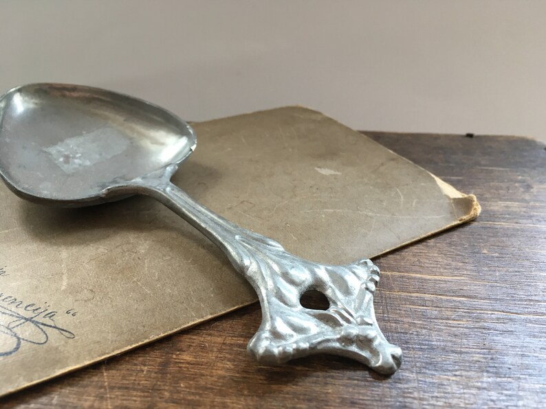 Norwegian Pewter Spoon Set Norwegian Tin Spoon Set Norway - Etsy