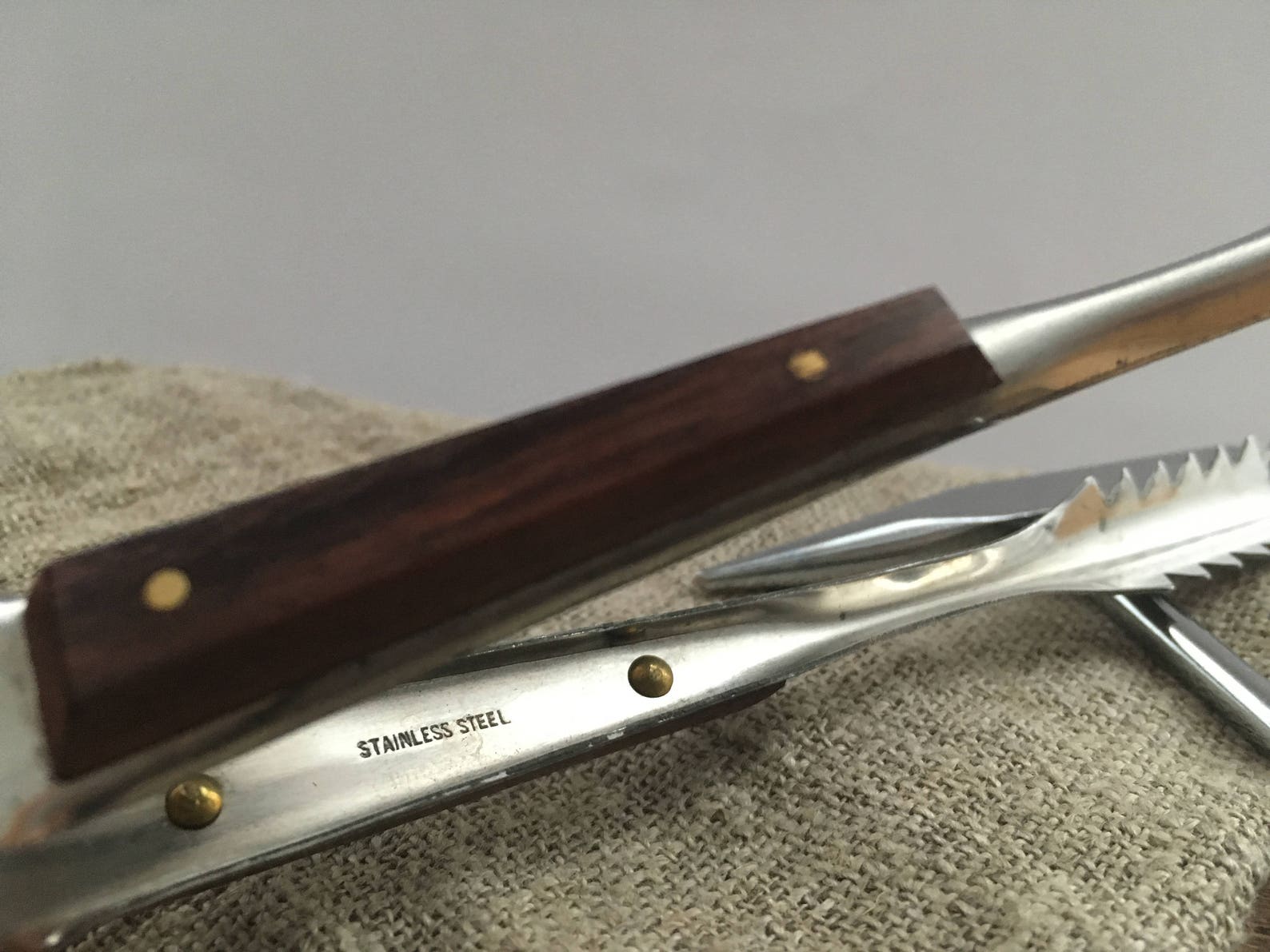 Vintage Barware Set Wooden Kitchen Utensil 60s Rustic Barware - Etsy