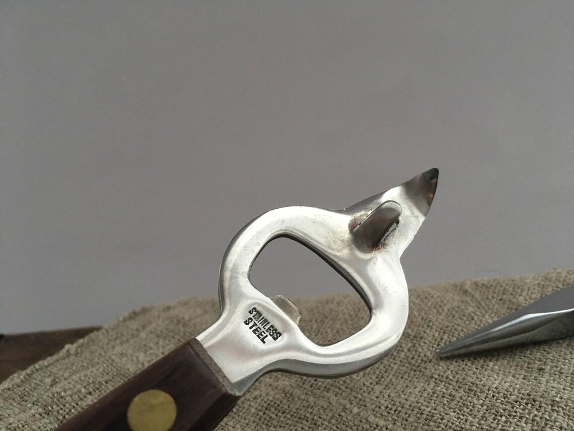 Vintage Barware Set Wooden Kitchen Utensil 60s Rustic Barware - Etsy