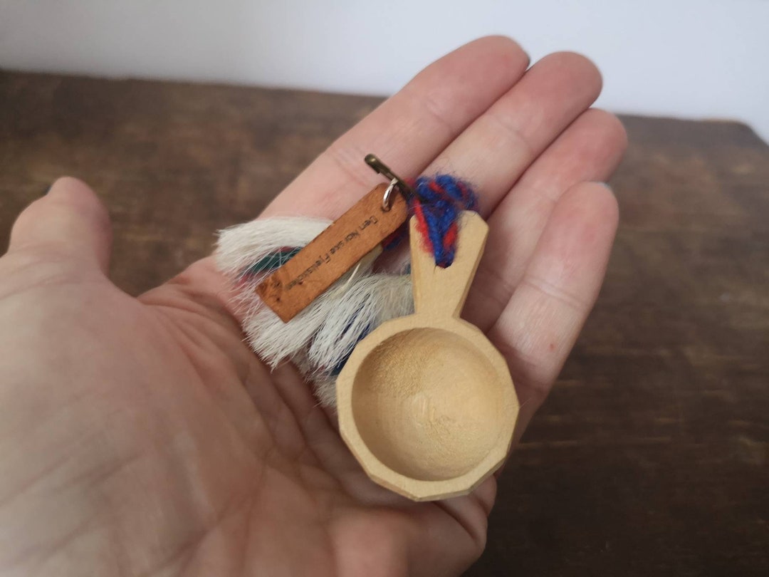 Handcarved Wood Scoop Small Wooden Cup Handcarved Cup Norwegian Wooden ...
