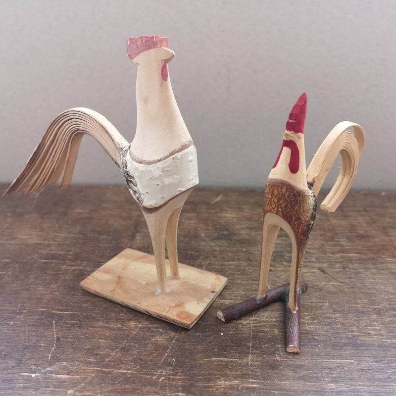 Wood Rooster - Etsy