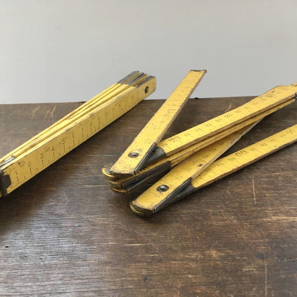 Wooden Folding Ruler - Etsy