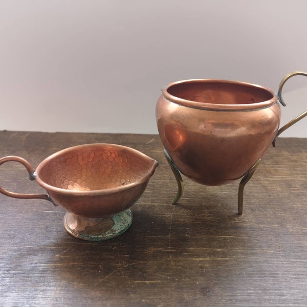 Copper Creamer - Etsy