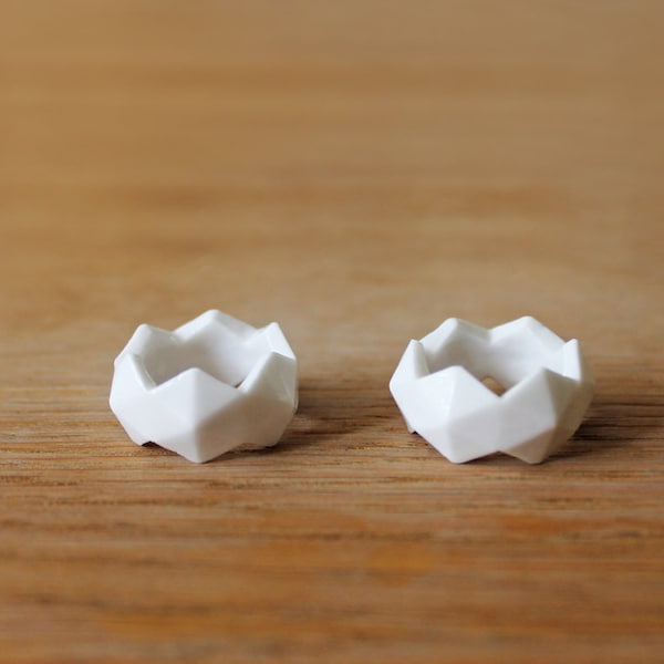 Bone China Ring - Etsy