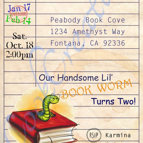 Library Theme - Etsy