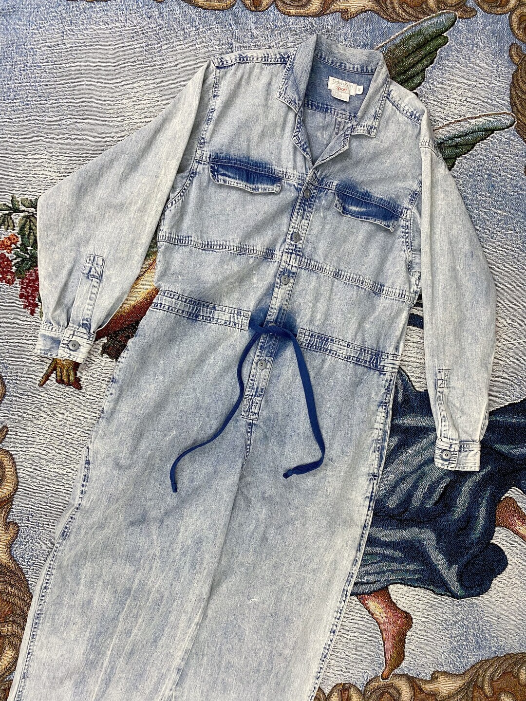 Vintage Calvin Klein Sport Jumpsuit Size Medium, Jena Jumpsuit, Utility ...