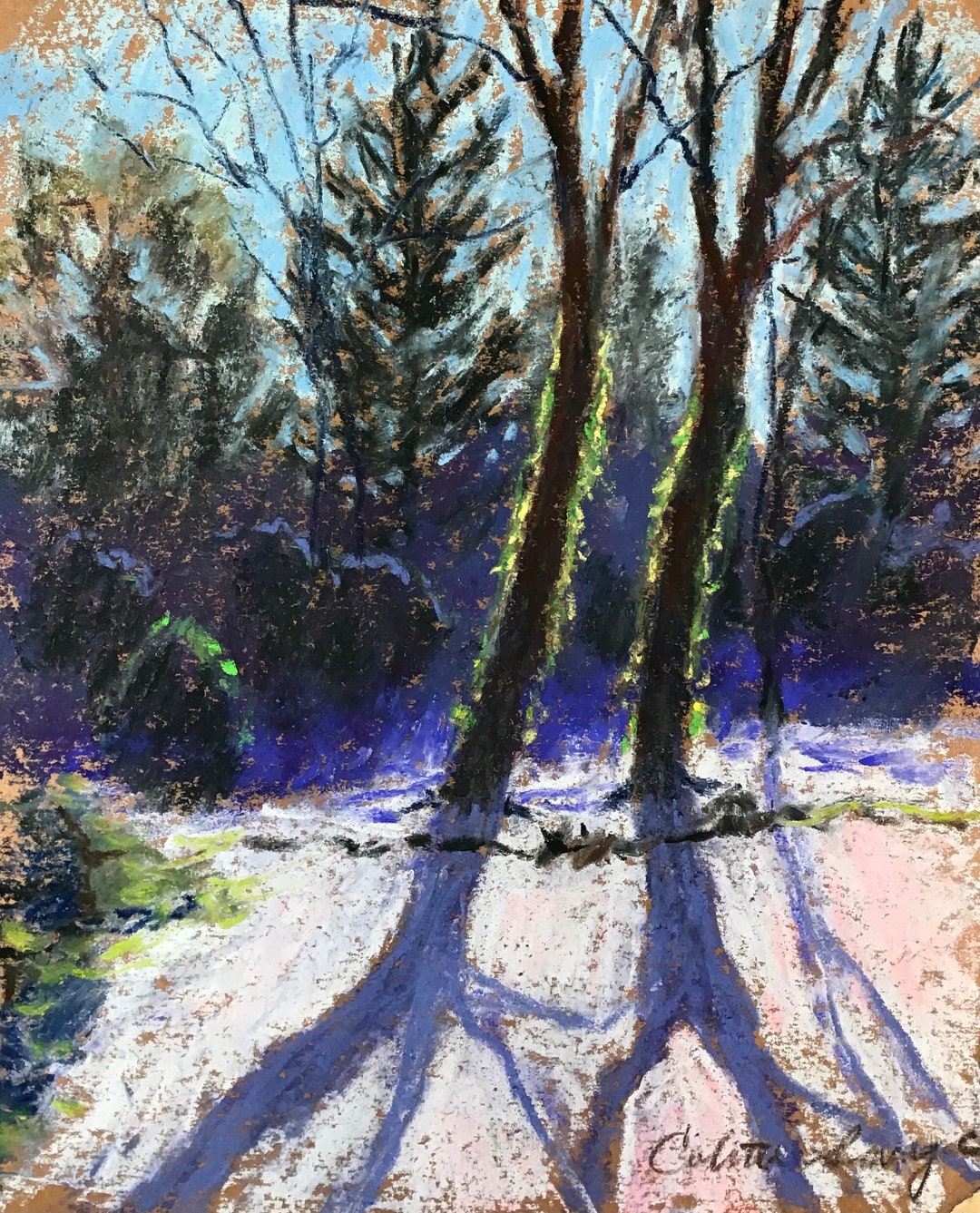 Original Landscape Art - “best Friends” - Etsy