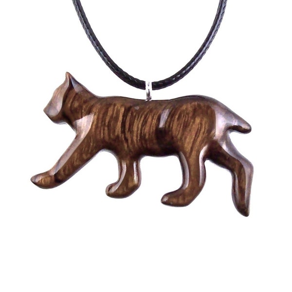 Wooden Bobcat - Etsy