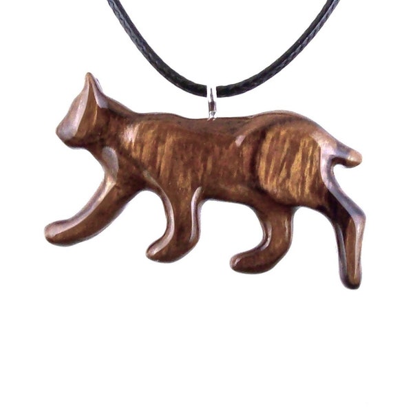 Wooden Bobcat - Etsy