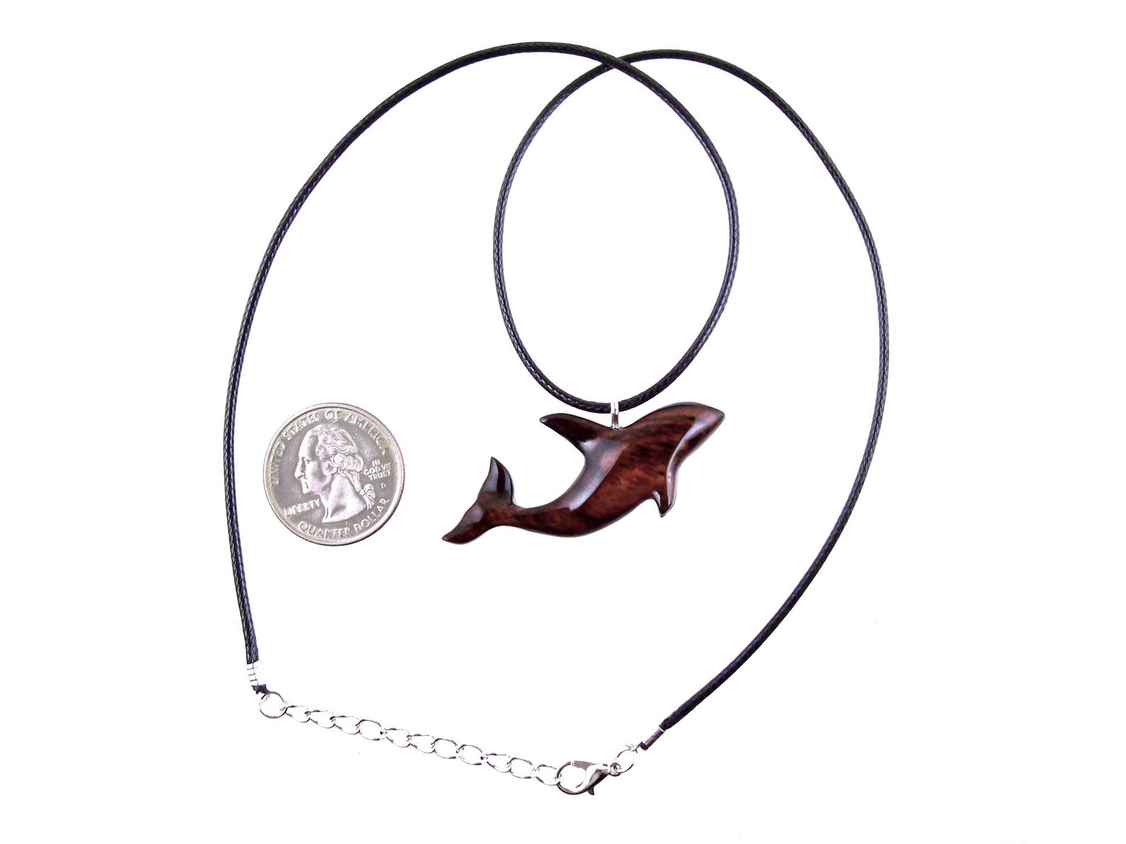 Orca Necklace Hand Carved Killer Whale Pendant for Men or - Etsy