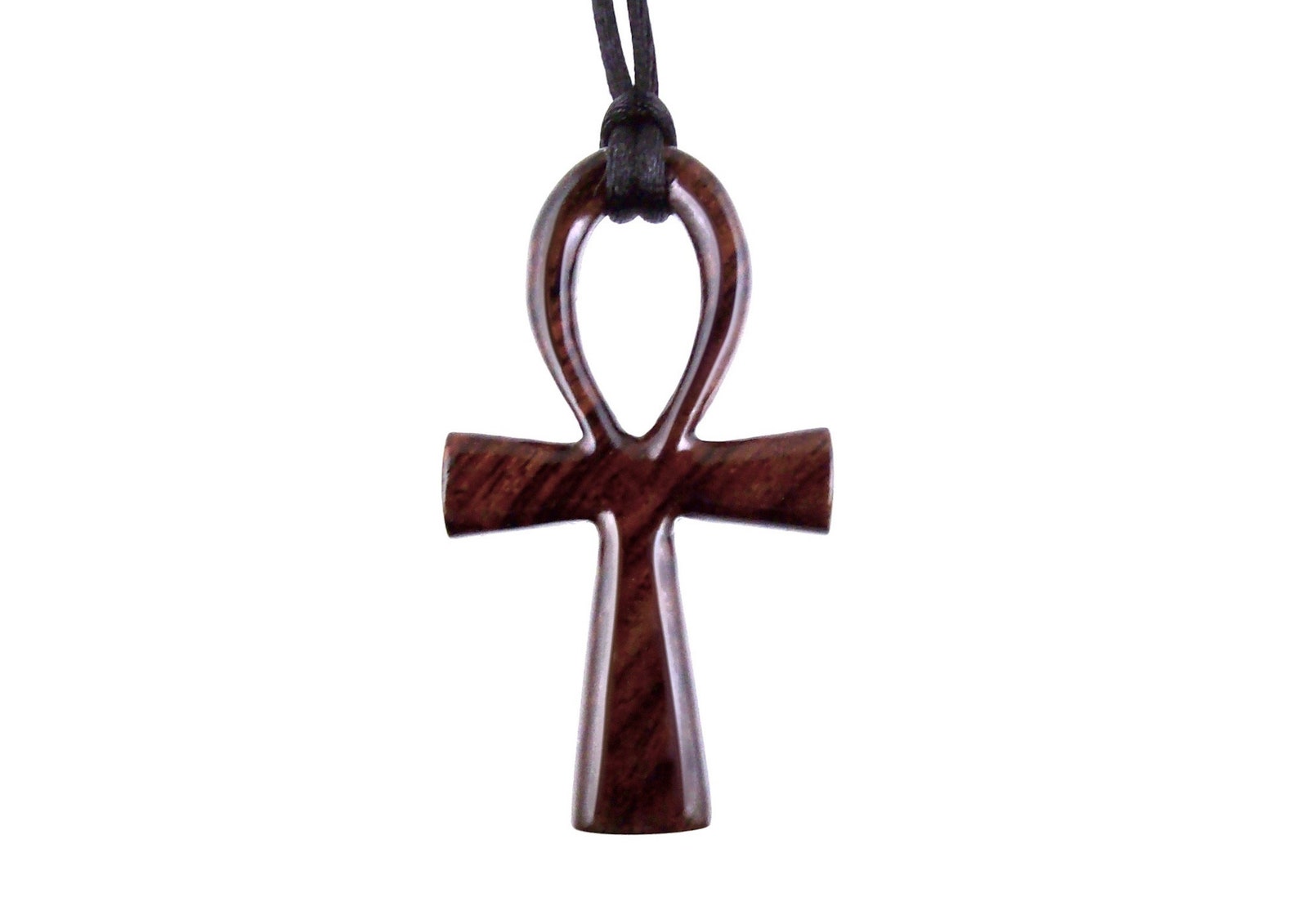 Large Ankh Pendant Mens Wood Ankh Necklace Wooden Egyptian - Etsy