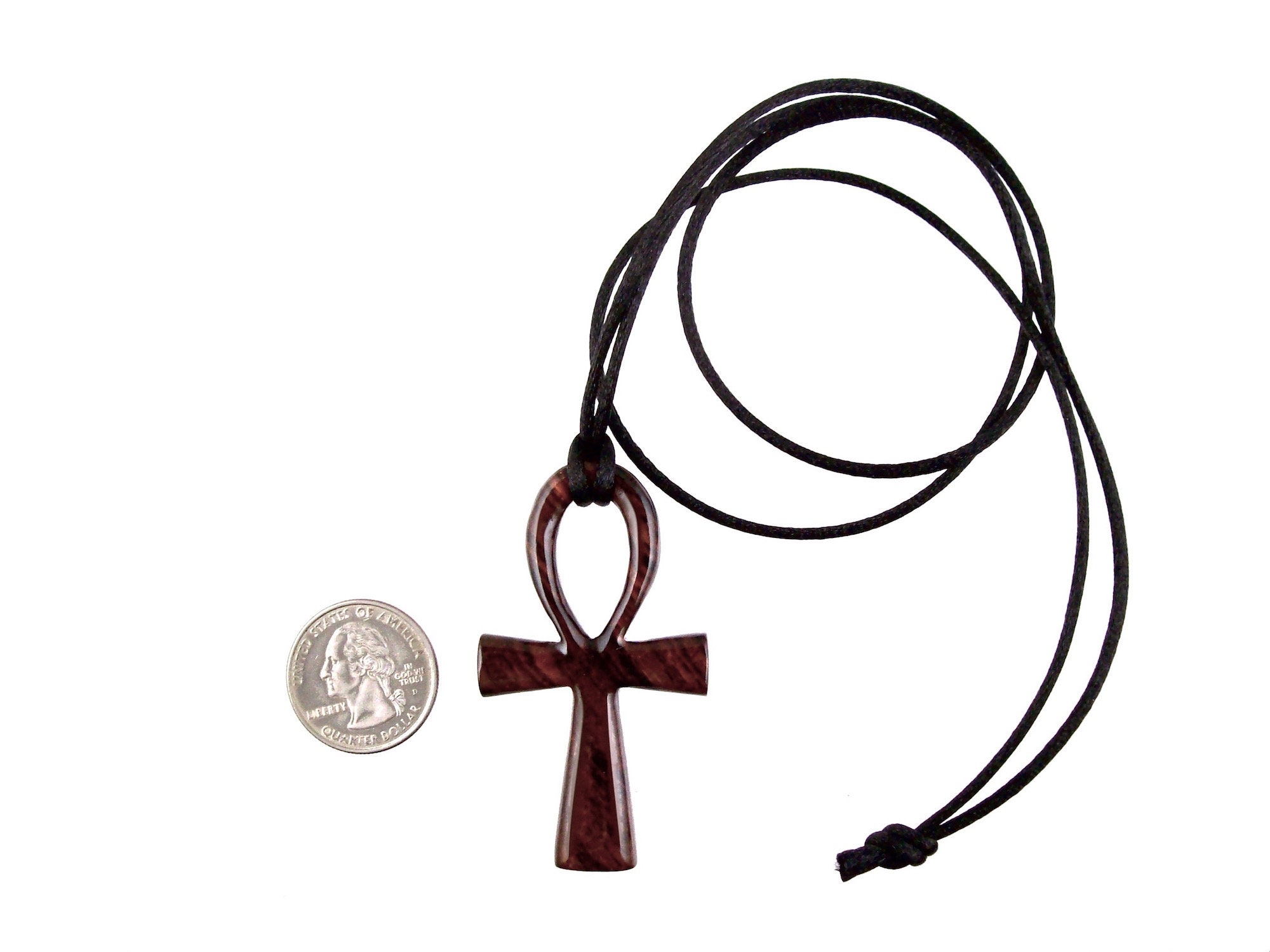 Large Ankh Pendant Mens Wood Ankh Necklace Wooden Egyptian - Etsy