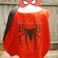 Spiderman Cape - Etsy