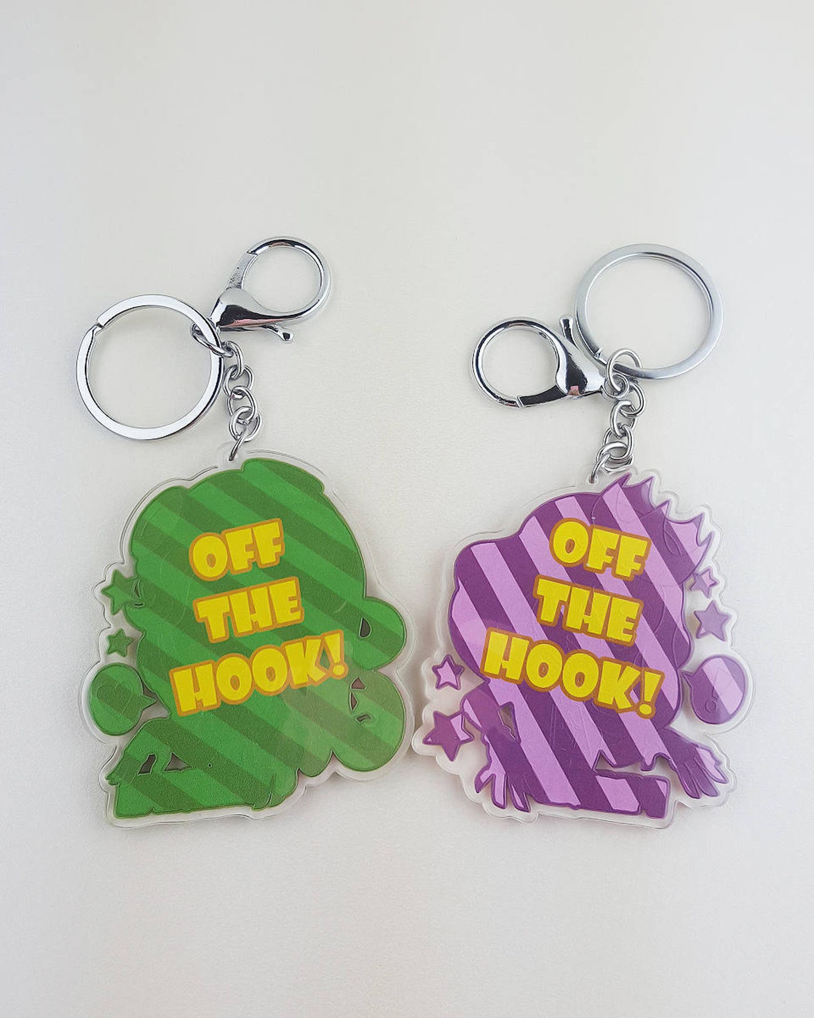 Splatoon 2 Marina or Pearl 3 Keychains - Etsy