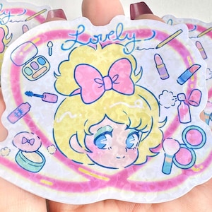 Pink Retro Aesthetic Sticker! - Etsy