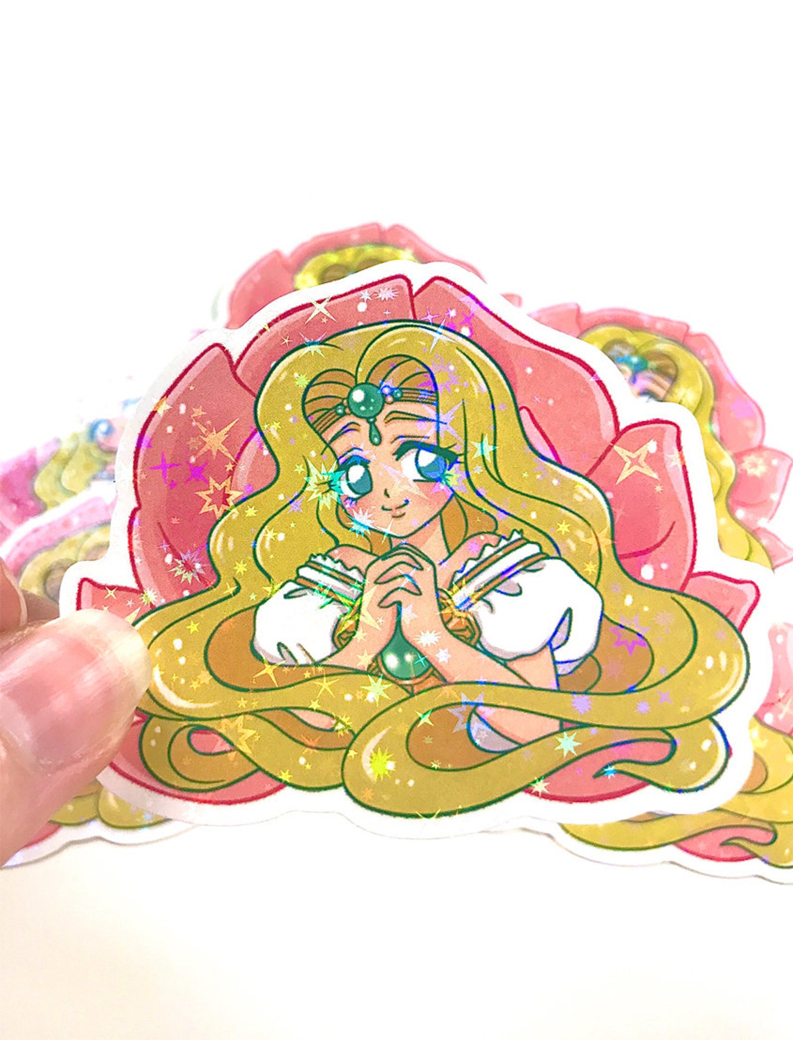 Magic Knight Rayearth Princess Emeraude Stickers | Etsy