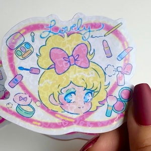 Pink Retro Aesthetic Sticker! - Etsy