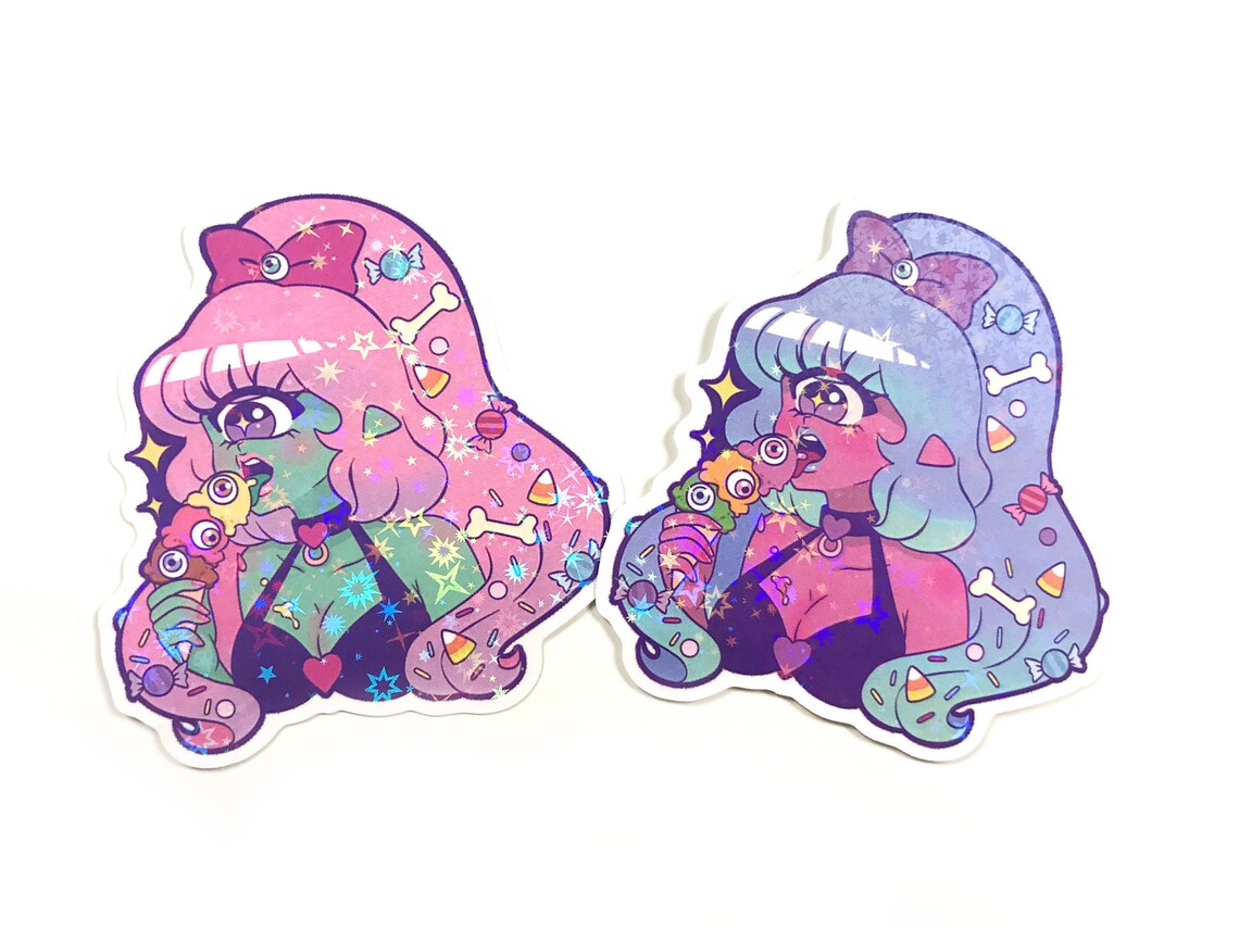 3 Scoops Cyclops Holo Stickers! - Etsy
