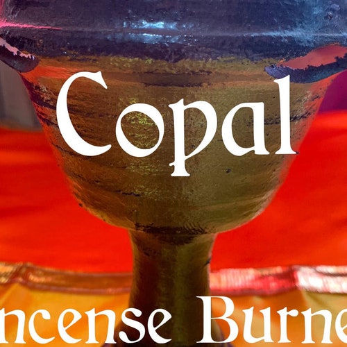 Copal Incense Burner 2 popoxcomitl - Etsy