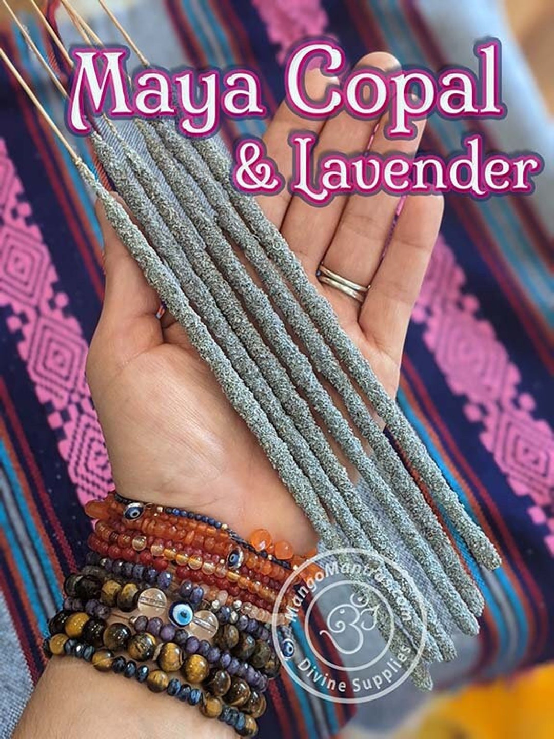 100% Pure Sacred Mayan Copal & Lavender Incense for Protection ...