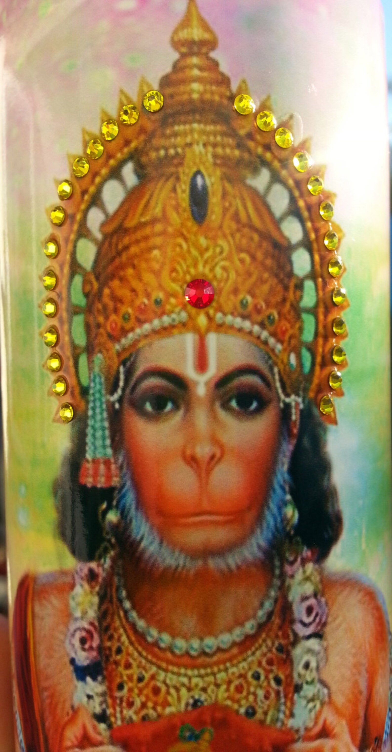 Powerful Hanuman Healing Protection Mantra Meditation Candle - Etsy