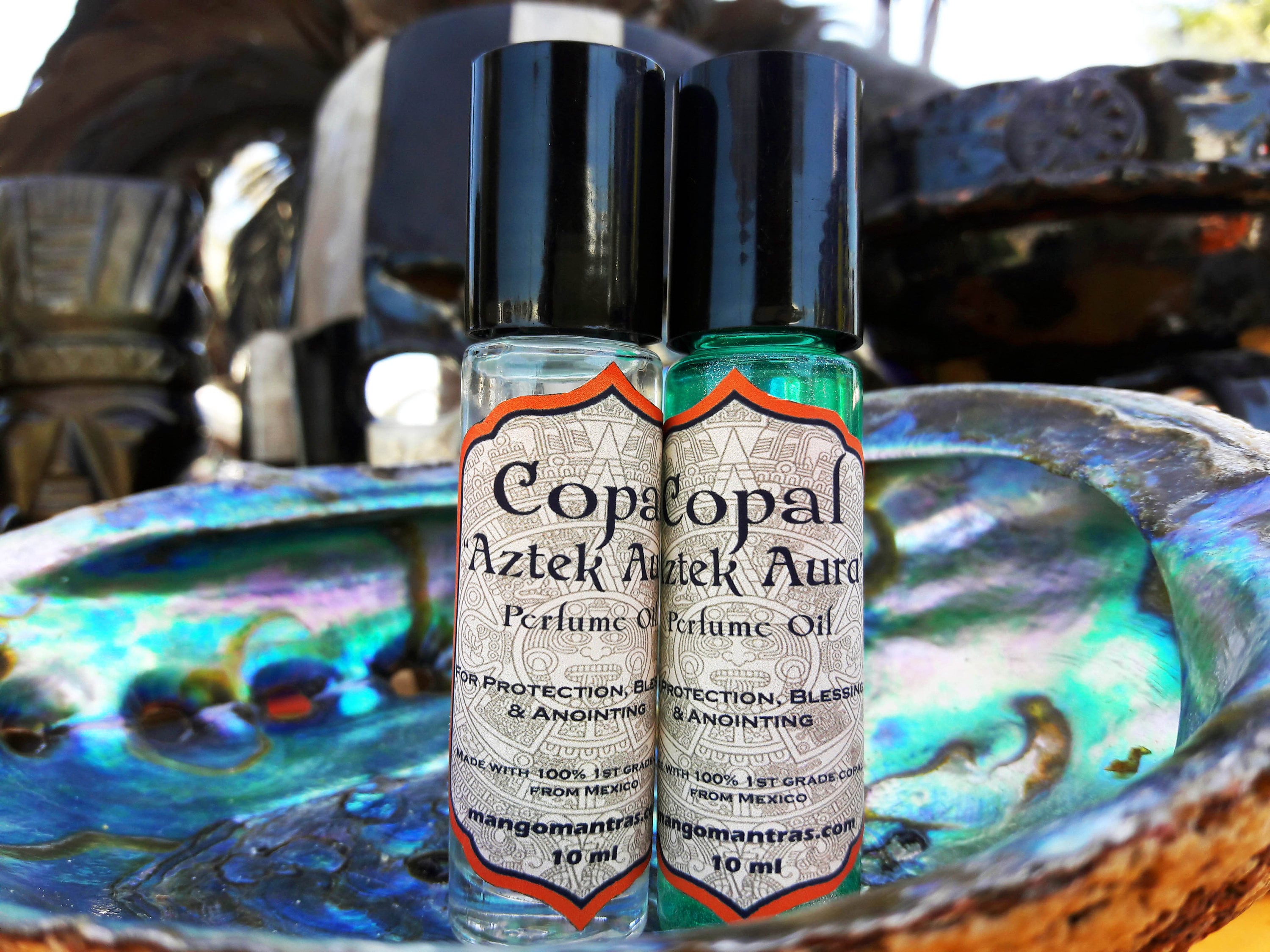 Copal aztek Aura Natural Organic Perfume Oil - Etsy