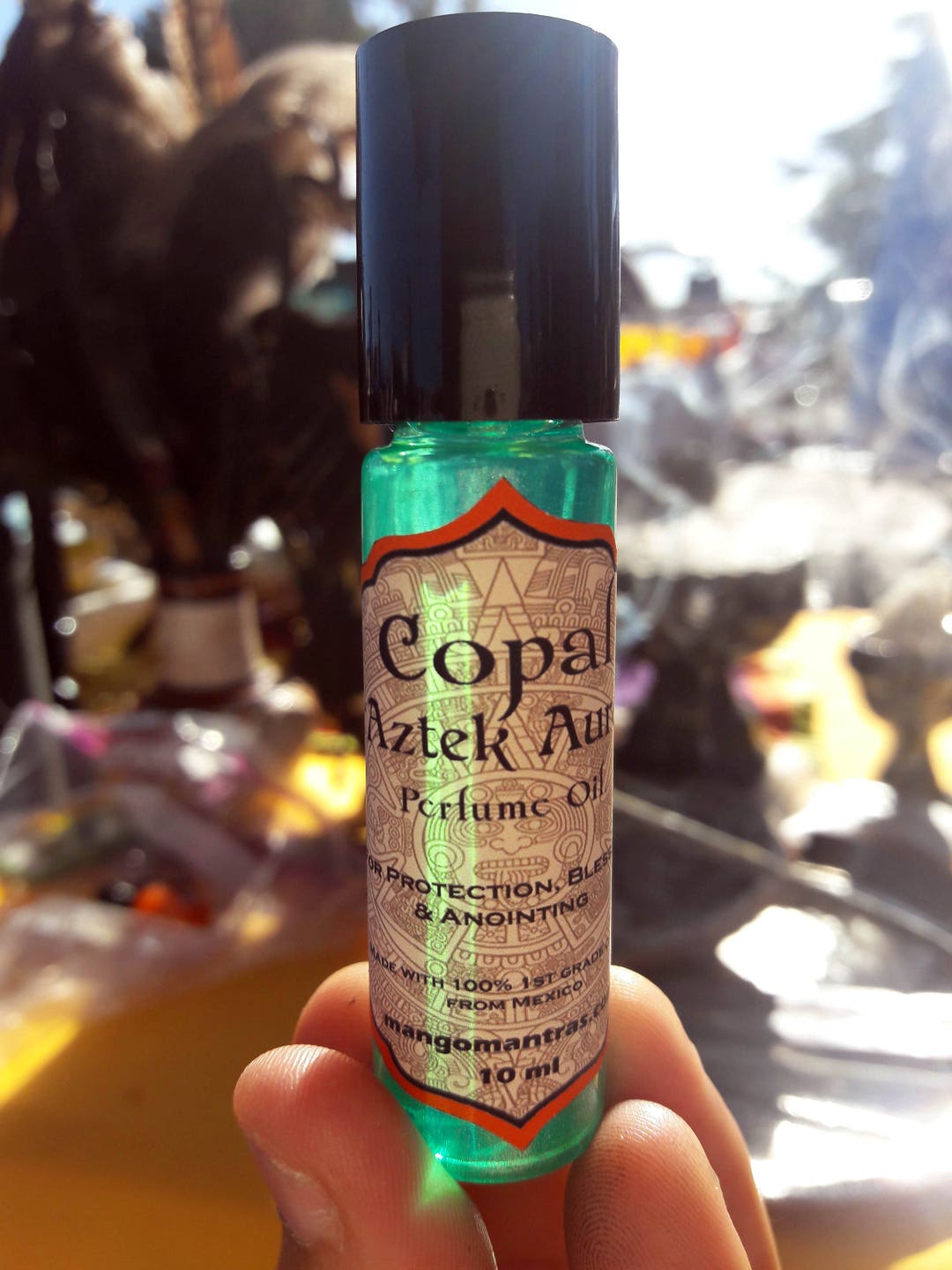 Copal "aztek Aura" Natural Organic Perfume Oil - Etsy UK