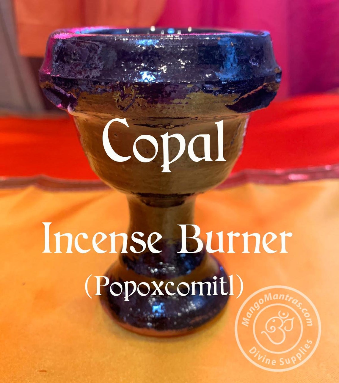 Copal Incense Burner 3 popoxcomitl | Etsy