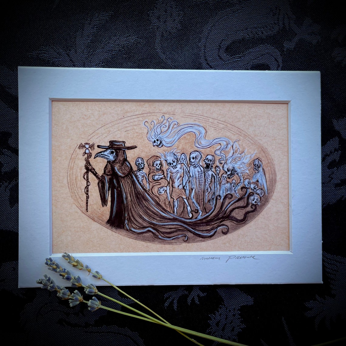 Plague Parade Fine Art Print - Etsy