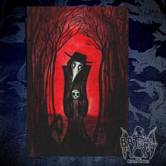 Bubonic Plague Doctor Art