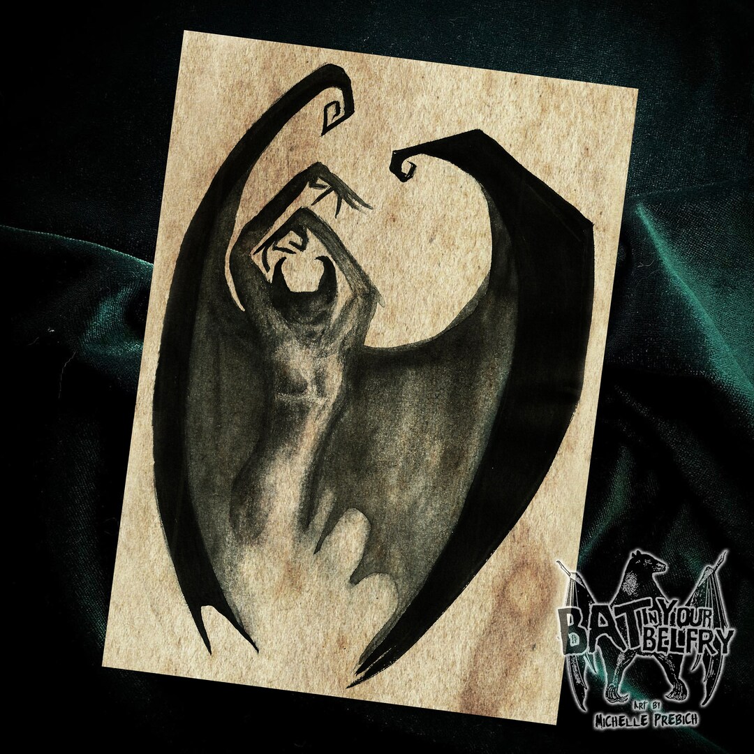 Chernabog Archival Fine Art Print - Etsy