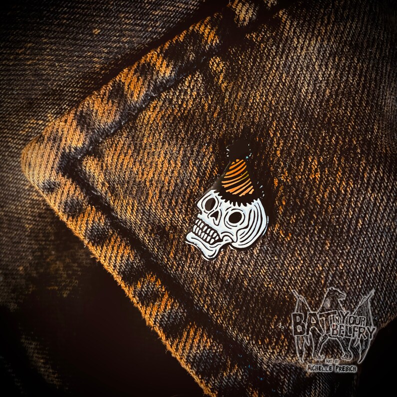 Dead Man's Party Enamel Pin - Etsy