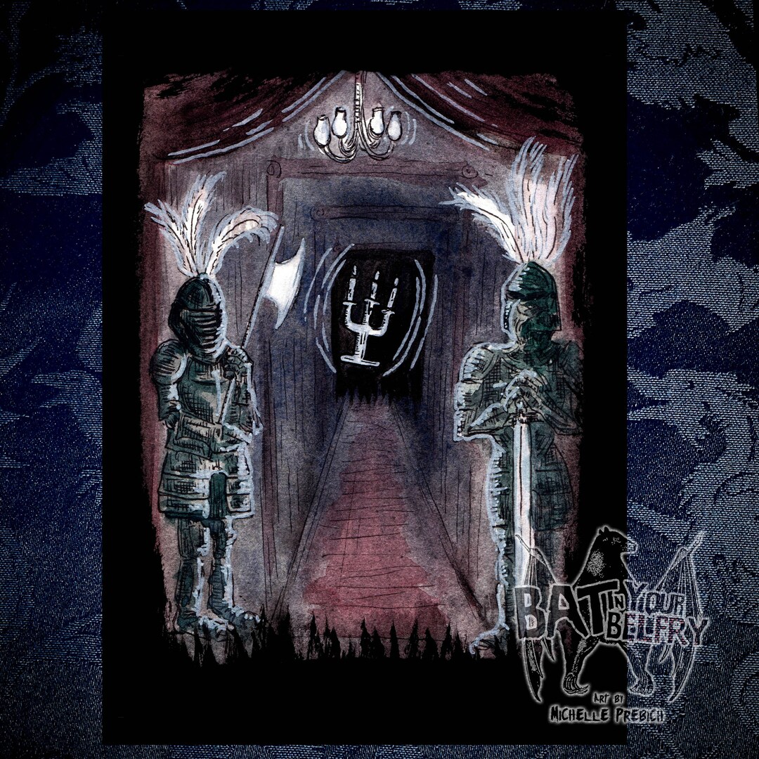 Endless Hallway Haunted Mansion Fine Art Print - Etsy