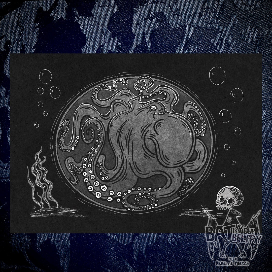 Octopus Fine Art Print - Etsy