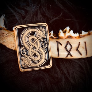 Sigil of Loki Trickster's Knot Hard Enamel Pin - Etsy
