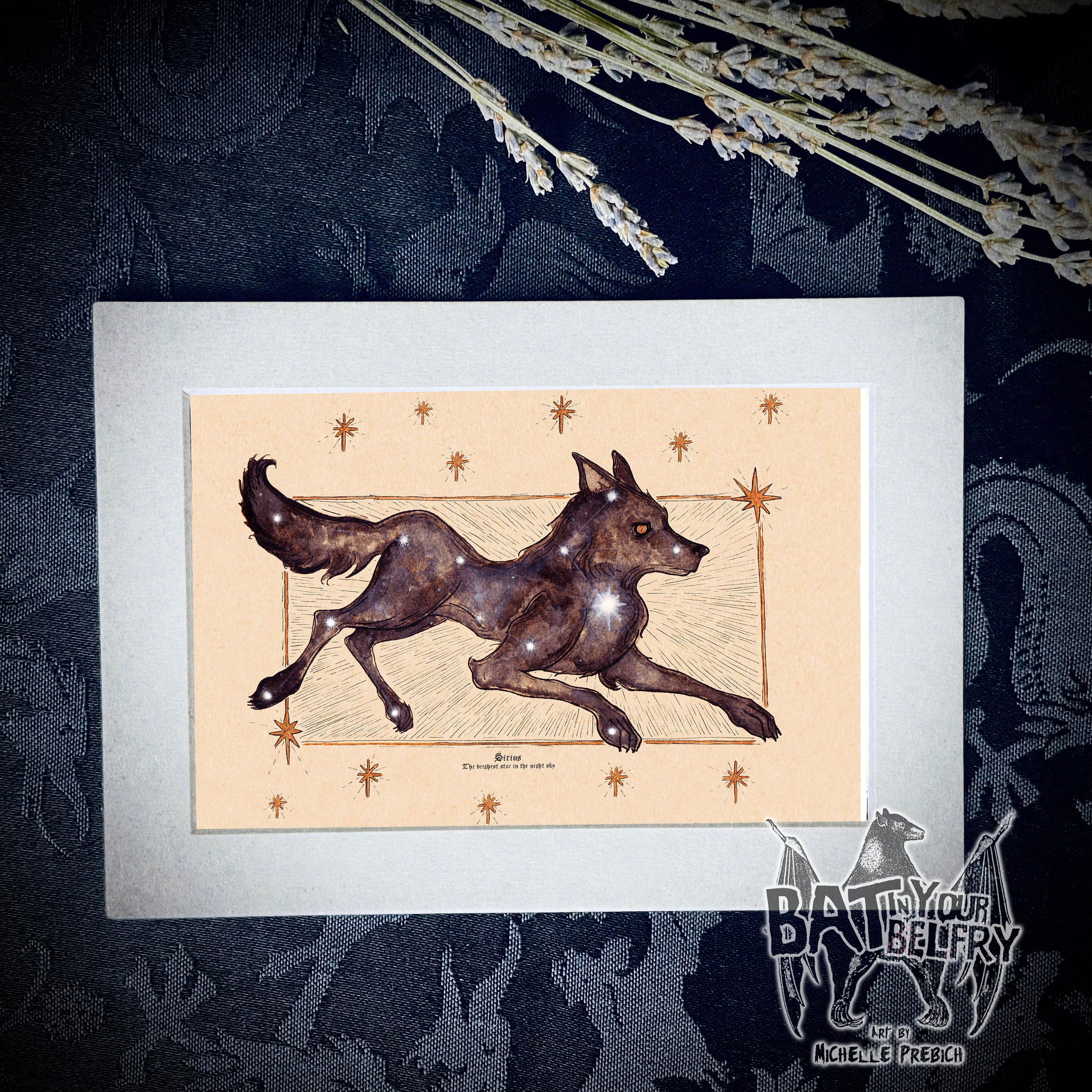 Blue Star Sirius The Wolf Crafts