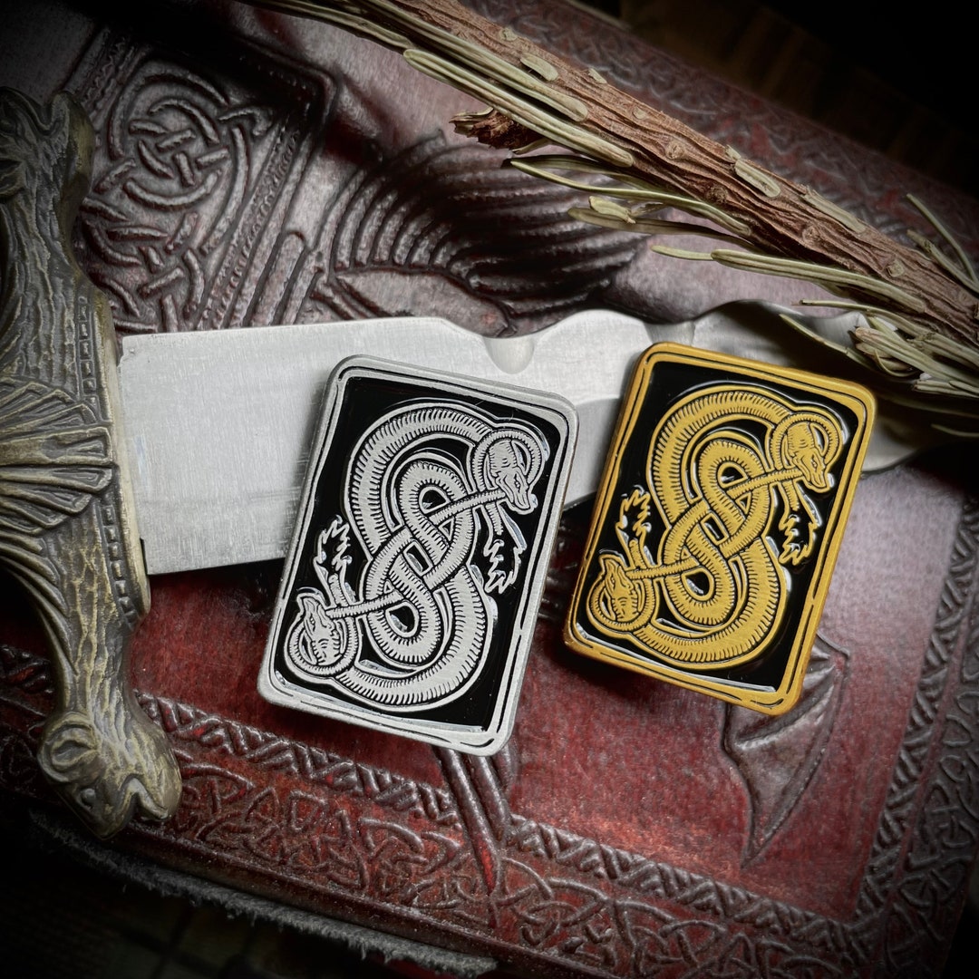 Sigil of Loki Trickster's Knot Hard Enamel Pin - Etsy