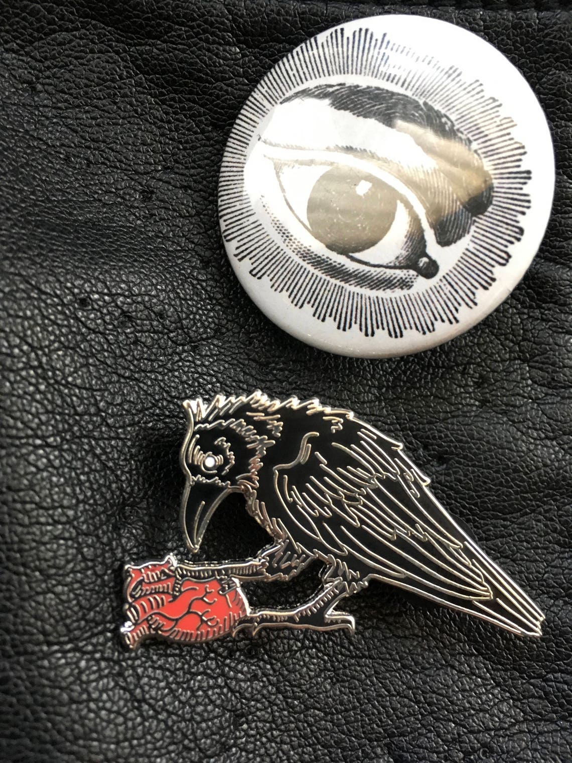 Scavenger Hard Enamel Pin | Etsy