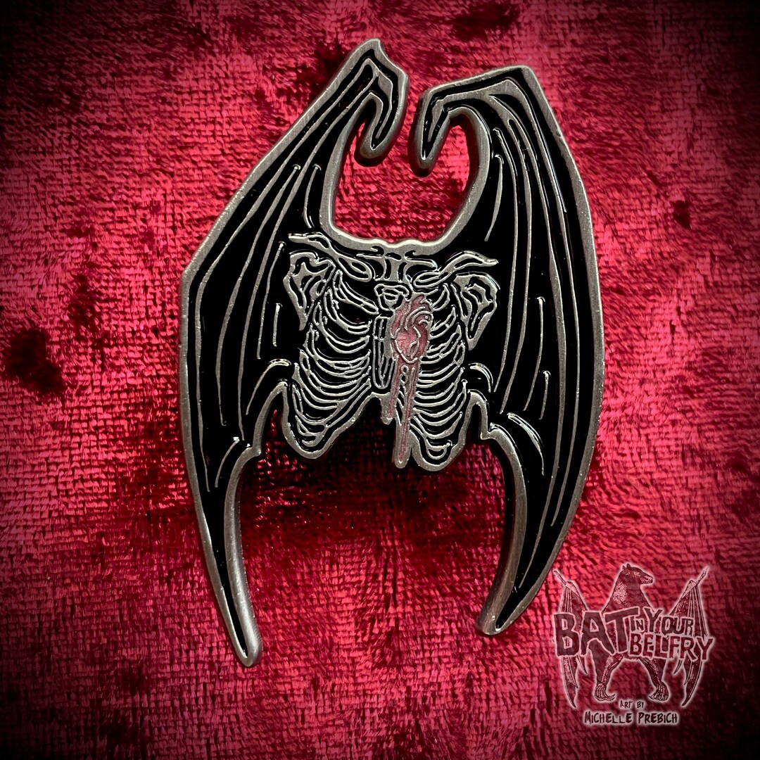Our Hearts Condemn Us Vampire Enamel Pin - Etsy