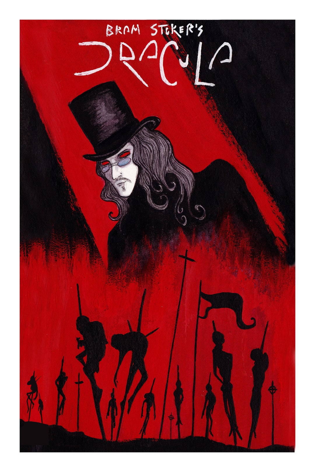 Bram Stoker's Dracula Poster Fine Art Print - Etsy